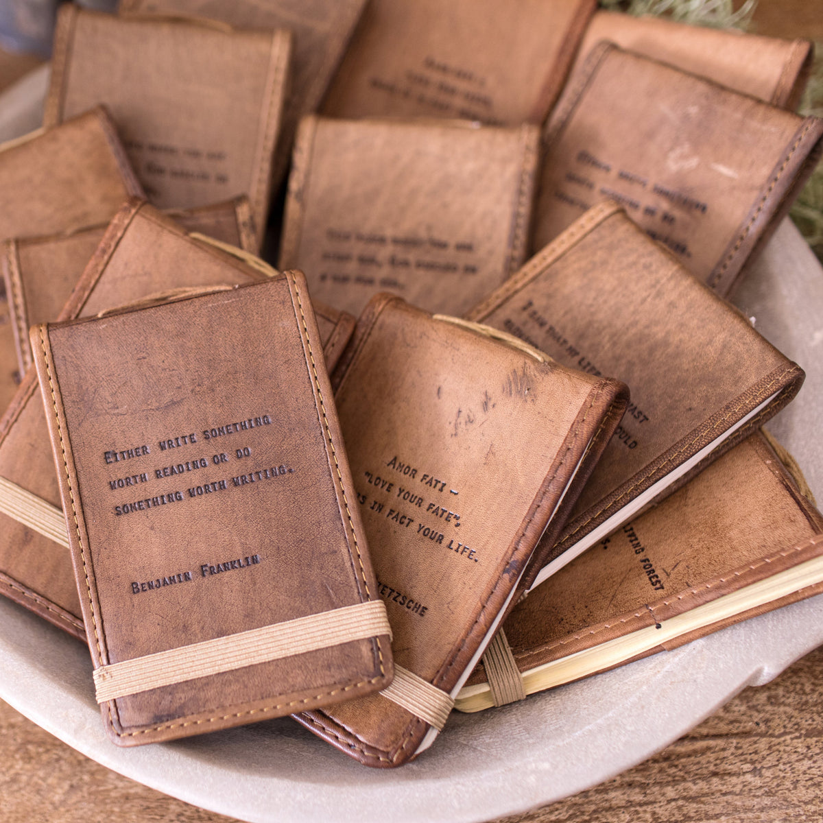 Mini Leather Journal — Dandy Home & Ranch
